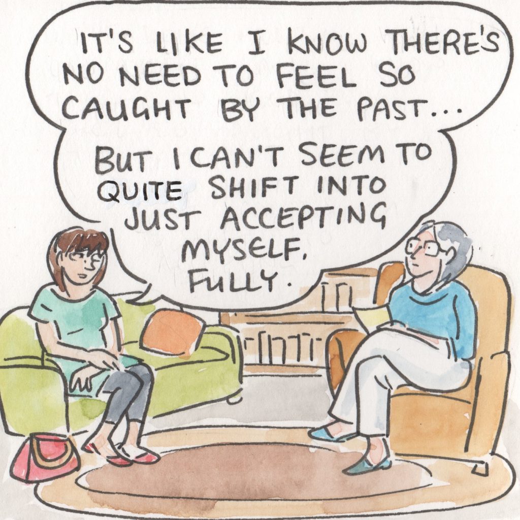 Self Acceptance – Therapy Comics by Mardou