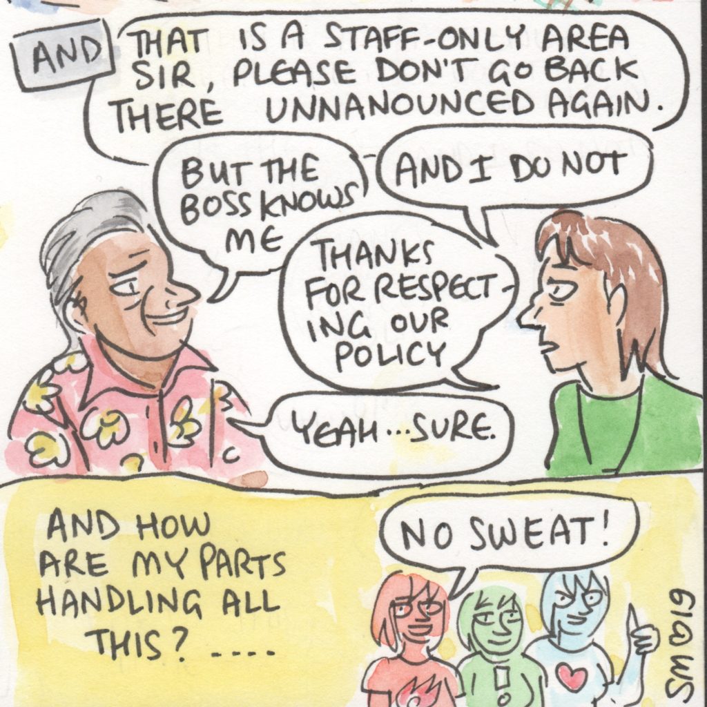 Sweat! – Therapy Comics by Mardou